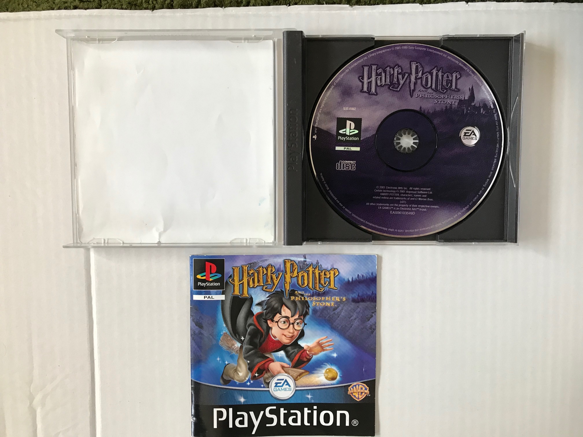 Harry Potter and the Philosopher's Stone Playstation 1 Ps1 eredeti ...