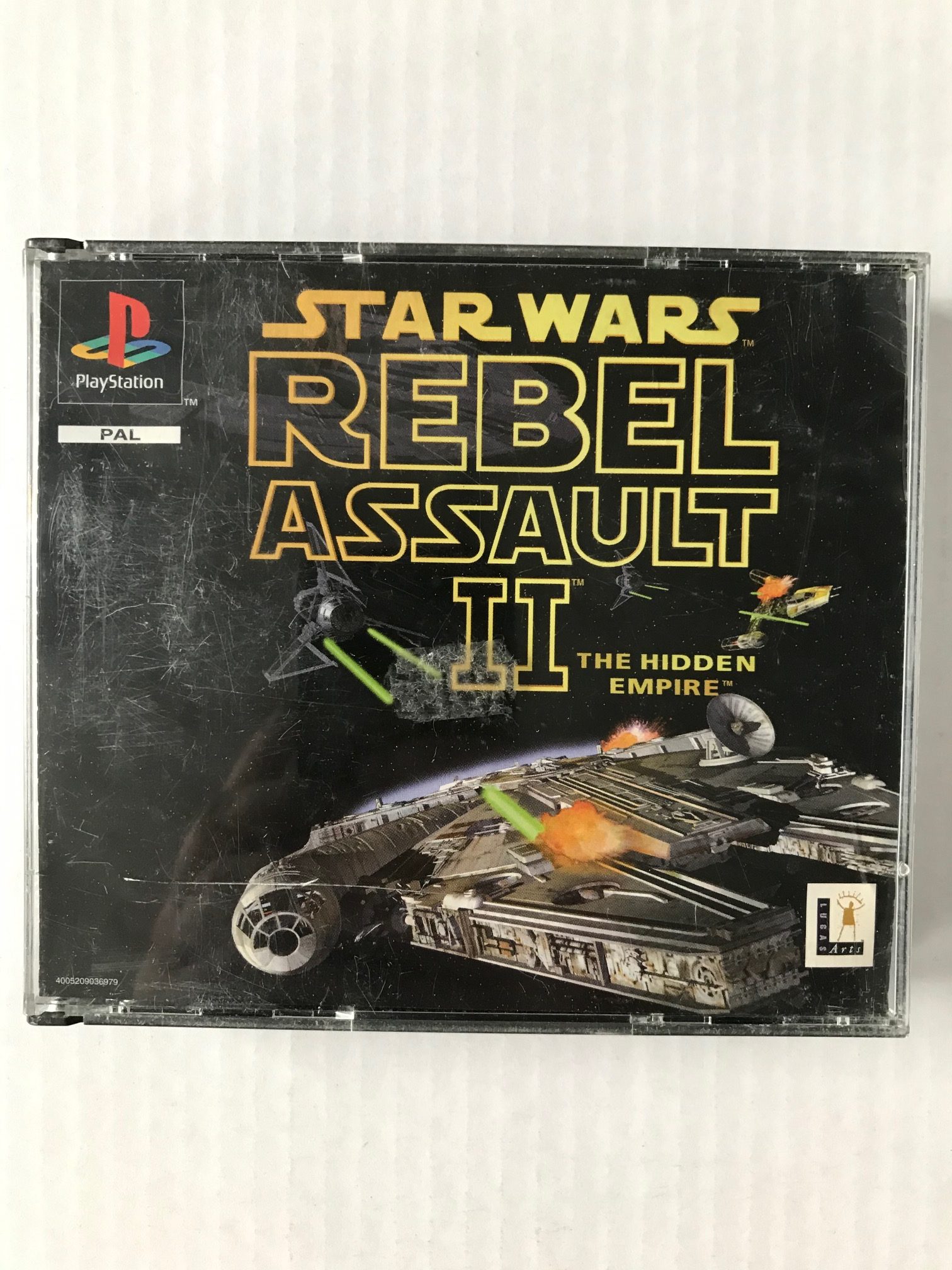 Star Wars Rebel Assault II The Hidden Empire Playstation 1 Ps1 eredeti ...