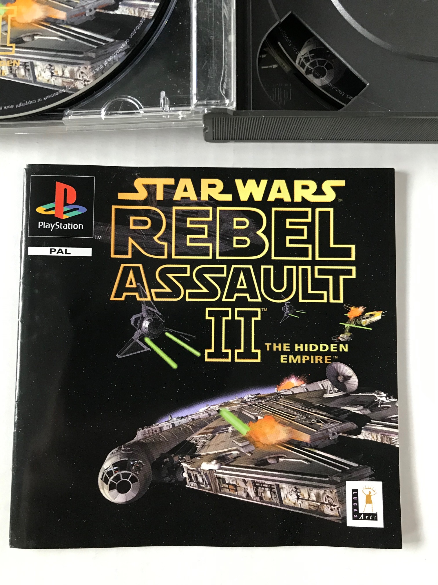 Star Wars Rebel Assault II The Hidden Empire Playstation 1 Ps1 eredeti ...